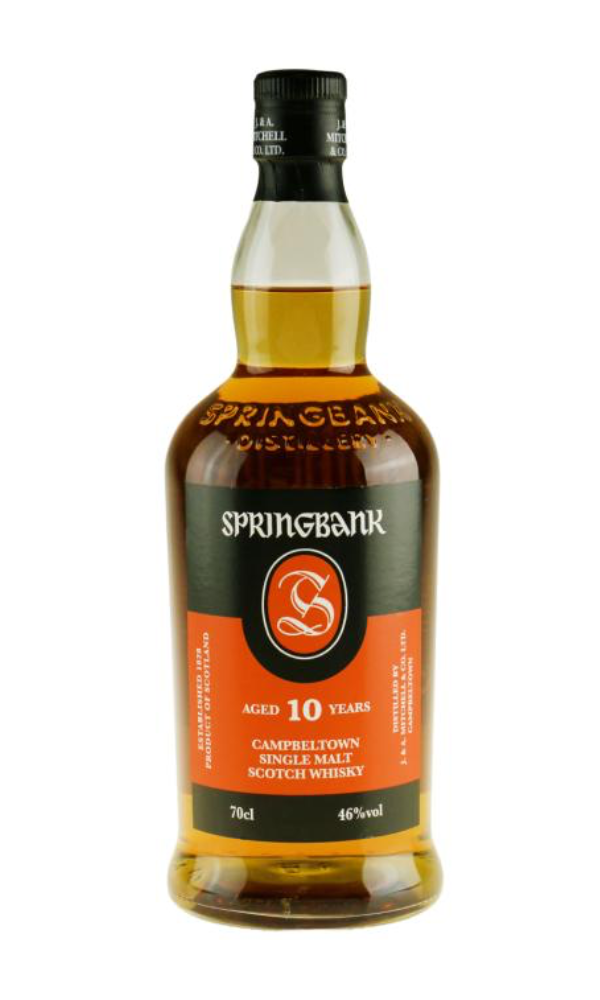 Springbank 10 Years - Spiritus - Asnæs Vinen og Co.